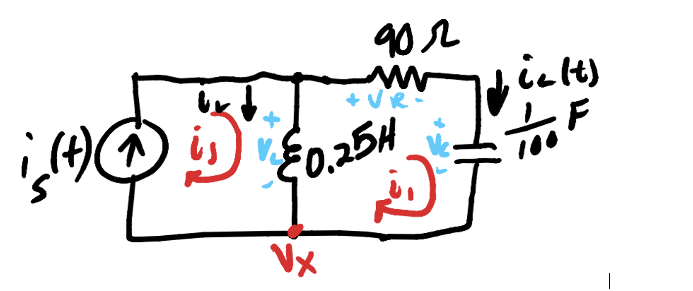Solved Consider the following circuit. Write the state | Chegg.com