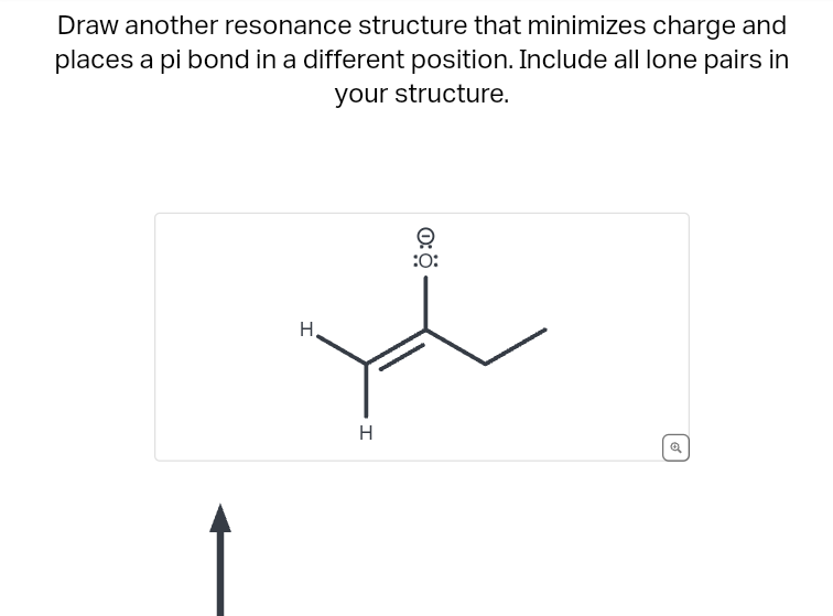 Solved Draw another resonance structure that minimizes | Chegg.com