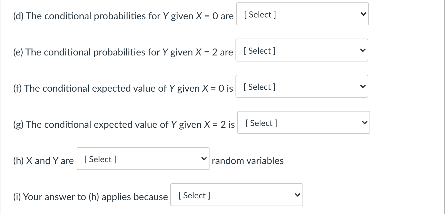 Solved The joint probability distribution of two random | Chegg.com