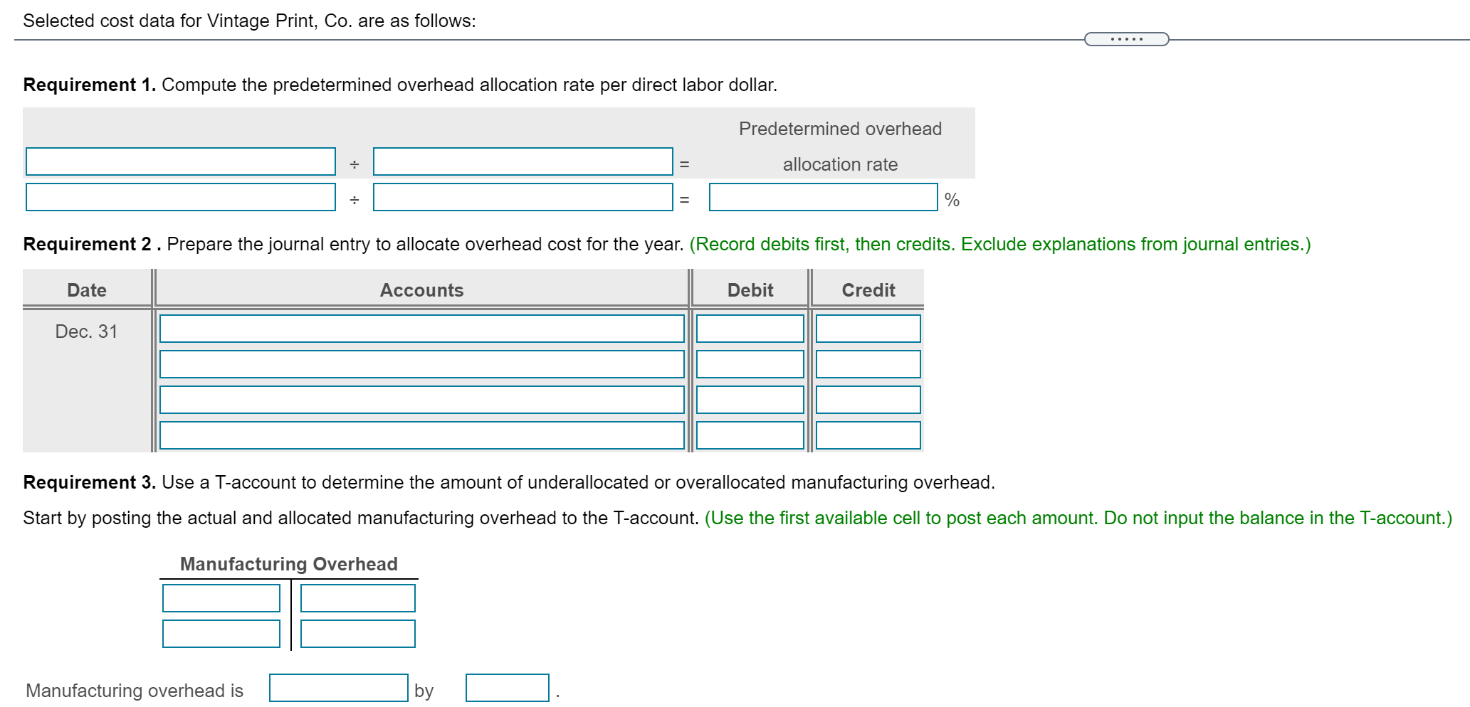 Solved I need help please with a accounting problem for | Chegg.com