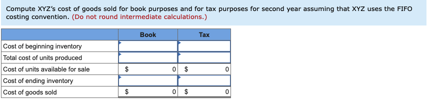 Solved Company XYZ manufactures a tangible product and sells | Chegg.com