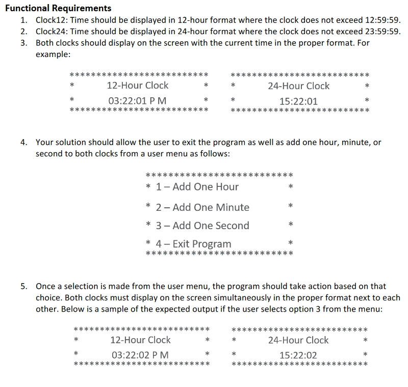 Solved I now how to make it with classes but that's not | Chegg.com