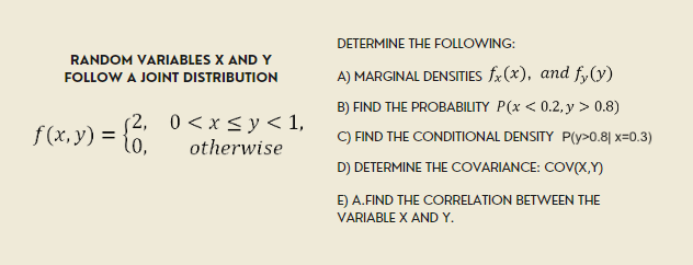 Solved RANDOM VARIABLES X AND YFOLLOW A JOINT | Chegg.com