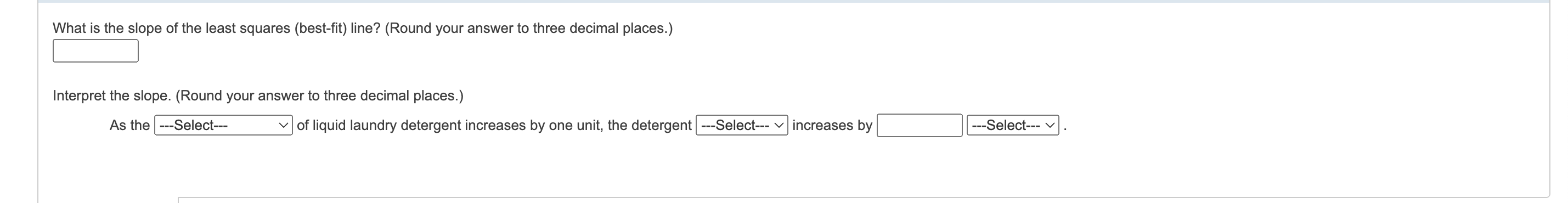Solved Using "size" as the independent variable and "cost" | Chegg.com