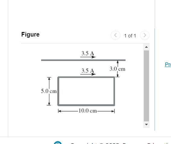 Solved A rectangular loop of wire is placed next to a | Chegg.com