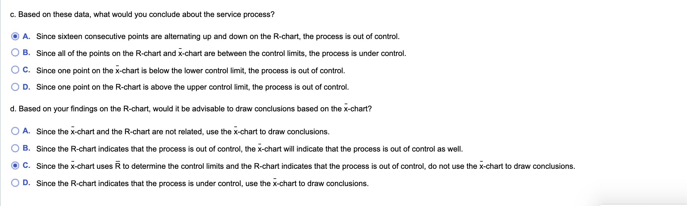 Solved R Nb Use The Data To Construct An Bar X 