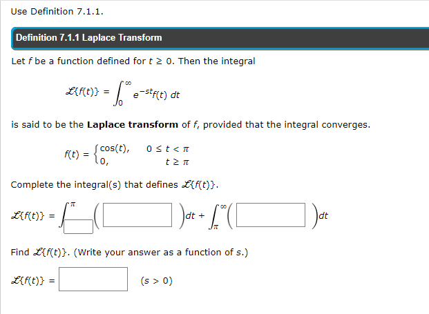 Solved Use Definition 7.1.1. Let f be a function defined for | Chegg.com Solved Use Definition 7.1.1. Let f be a function defined for | Chegg.com