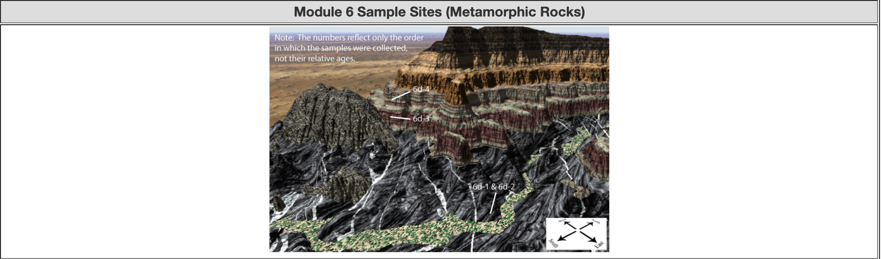 Module 8. Reconstructing Geologic History Worksheet | Chegg.com