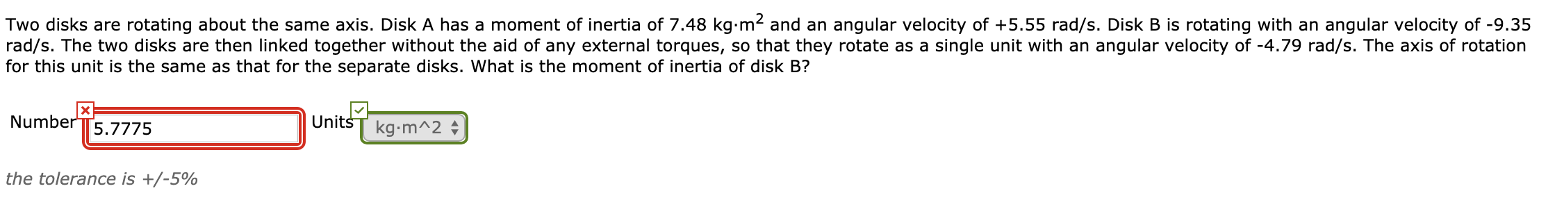 Solved Two disks are rotating about the same axis. Disk A | Chegg.com