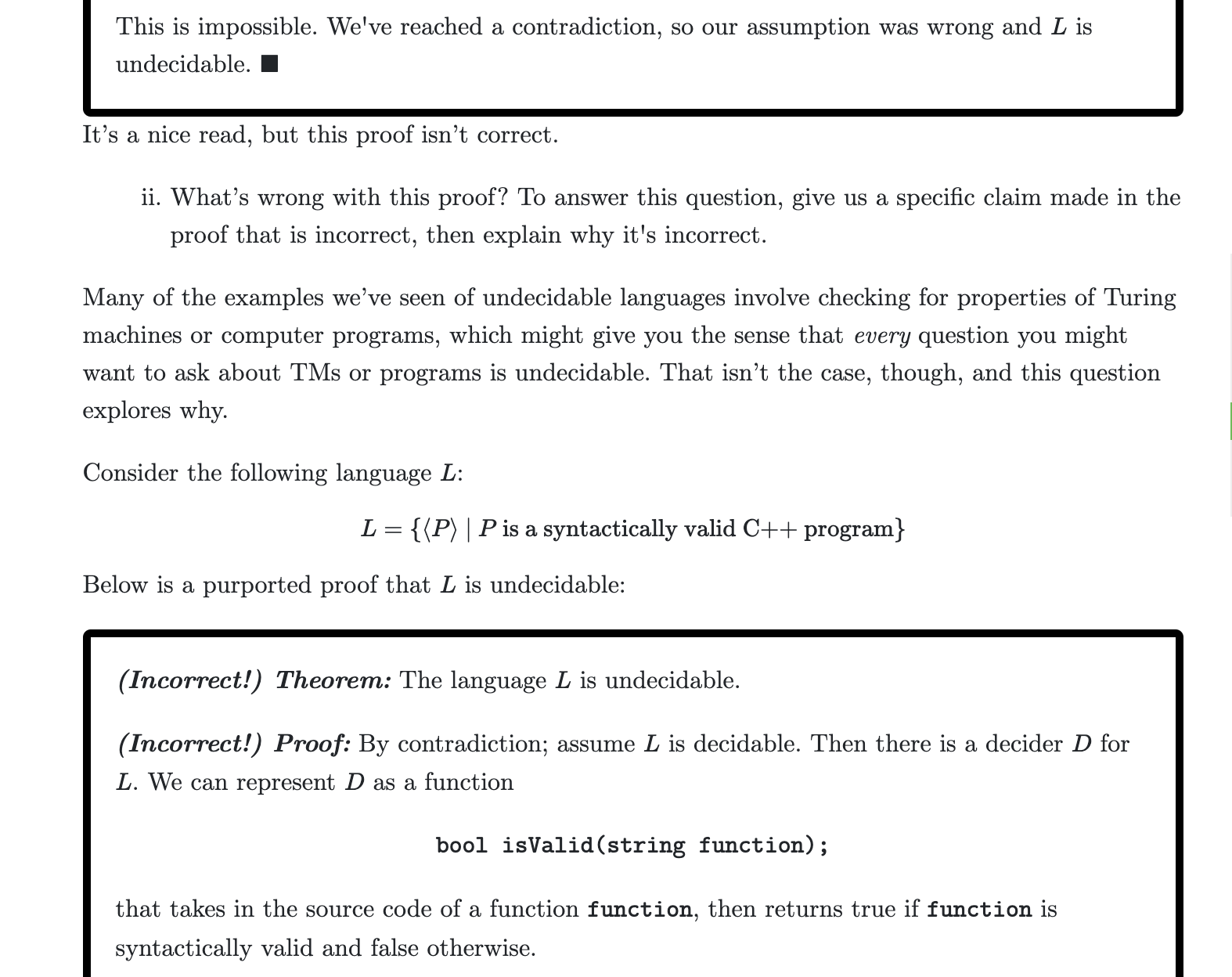Solved In lecture, we proved that \\( A_{T M} \\) and the | Chegg.com