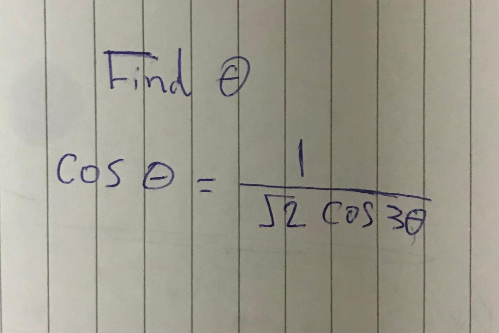 Solved Find a Cos 1 52 cos 30 | Chegg.com