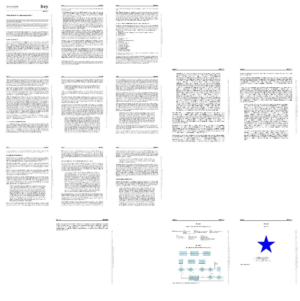 Richard Ivey School of Business The University of | Chegg.com