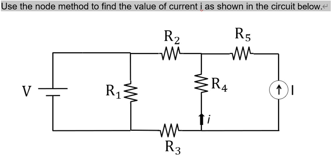 Solved Use the node method to find the value of current į as | Chegg.com