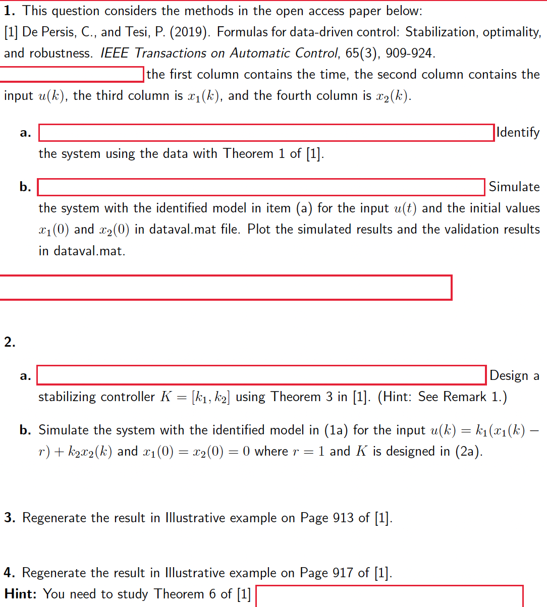 Solved 1. This question considers the methods in the open | Chegg.com
