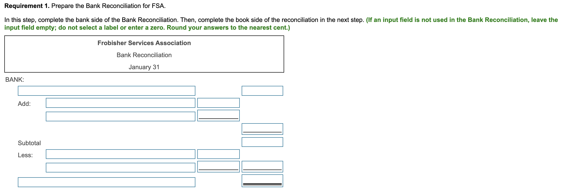 Solved a. FSA's Cash account shows a balance of $2,199.11 on | Chegg.com