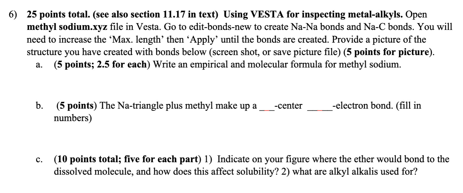 Solved 25 points total. (see also section 11.17 in text) | Chegg.com