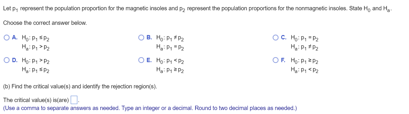 Solved (d) Decide whether to reject or fail to reject the | Chegg.com | Chegg.com