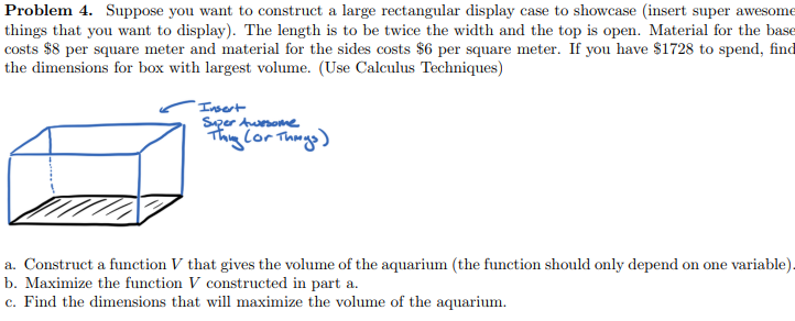 Solved Problem 4. Suppose you want to construct a large | Chegg.com