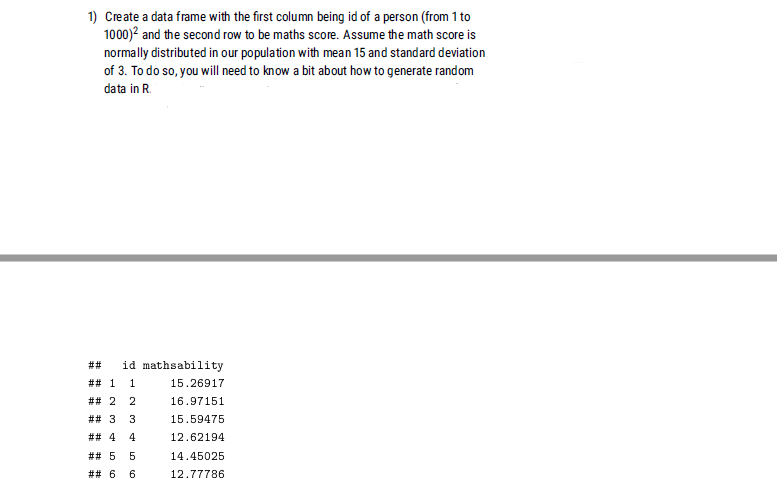 Use R Markdown or R Notebook to document the steps | Chegg.com