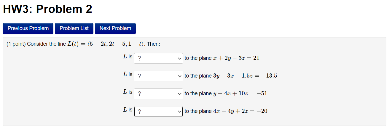 Solved HW3: Problem 2 Previous Problem Problem List Next | Chegg.com