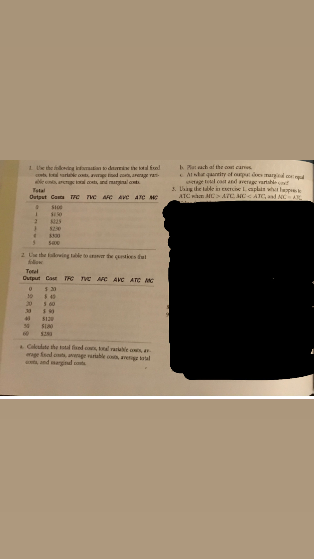 Please Answer 1, 2 ﻿& 3 ﻿Use the following | Chegg.com