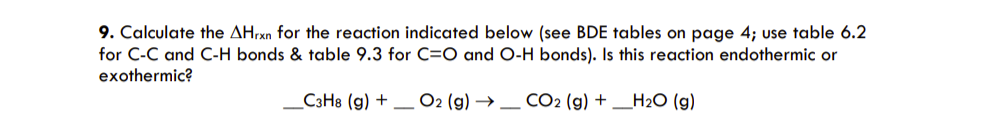 Solved AH' kJ/mol (kcal/mol 456 351 293 234 448 339 285 222 | Chegg.com