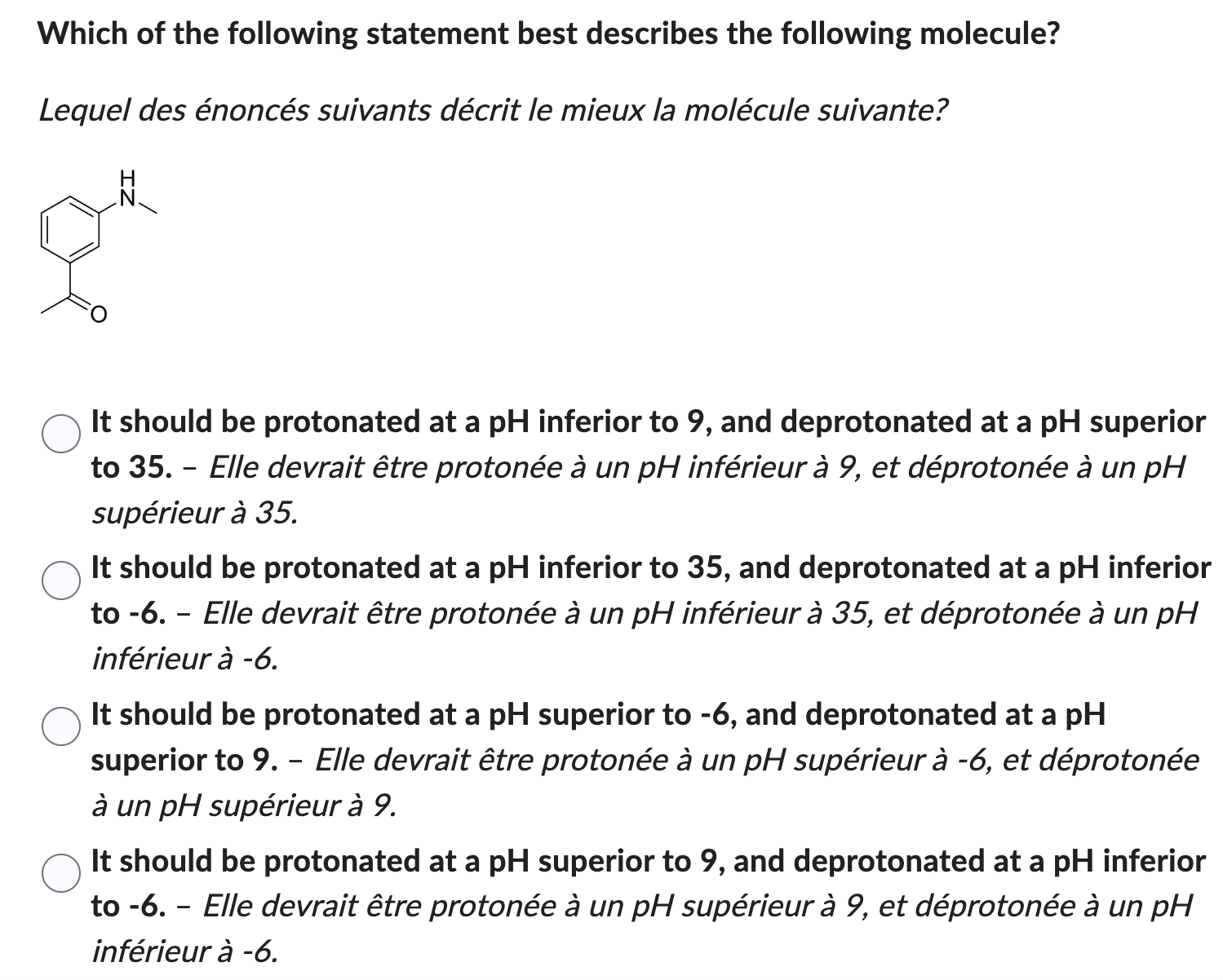 Solved Which of the following statement best describes the | Chegg.com