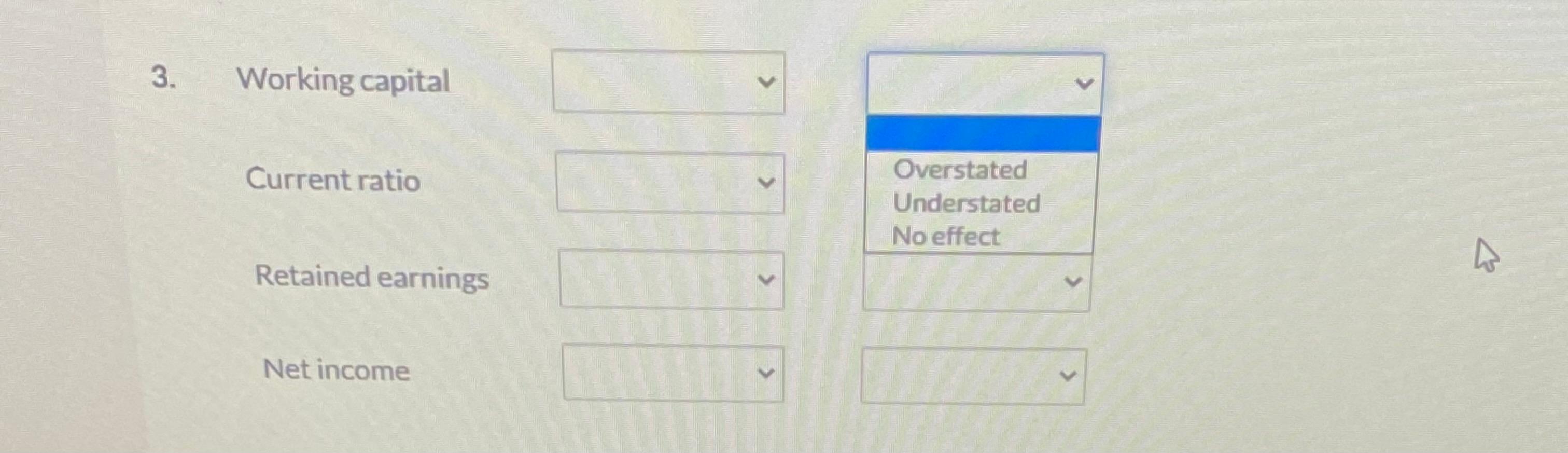 Solved Burgess Company makes the following errors during | Chegg.com