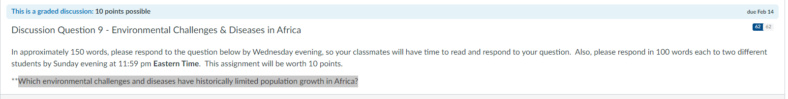 Solved This is a graded discussion: 10 points possible due | Chegg.com