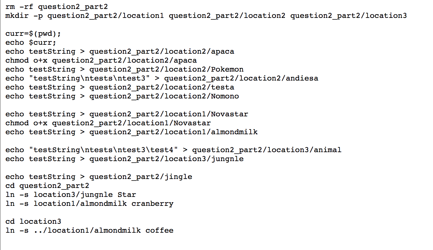 Solved For this section, run the part2_prep.txt script, to | Chegg.com