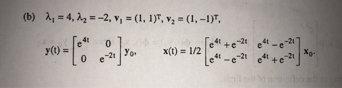 Solved 1. Find the eigenvalues and eigenvectors of the | Chegg.com
