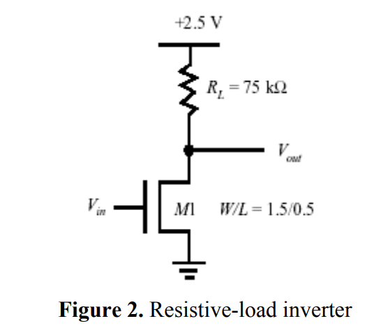 Solved Problem 3 (10 points): Figure 2 shows an NMOS | Chegg.com