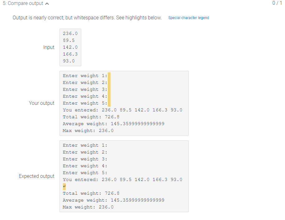 Solved 6.21 LAB: Warm up: People's weights (1) Prompt the | Chegg.com