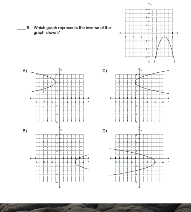 Solved 5. Which choice best describes the combination of | Chegg.com