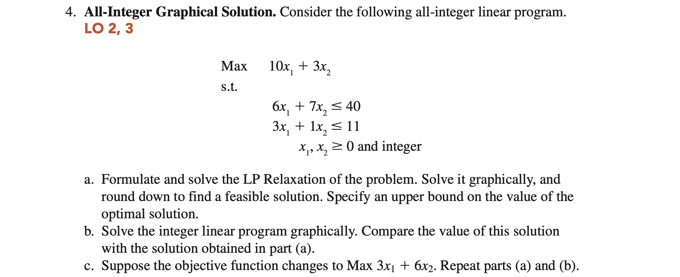 Just do ﻿Parts a and c (solve ﻿both as an ﻿integer | Chegg.com