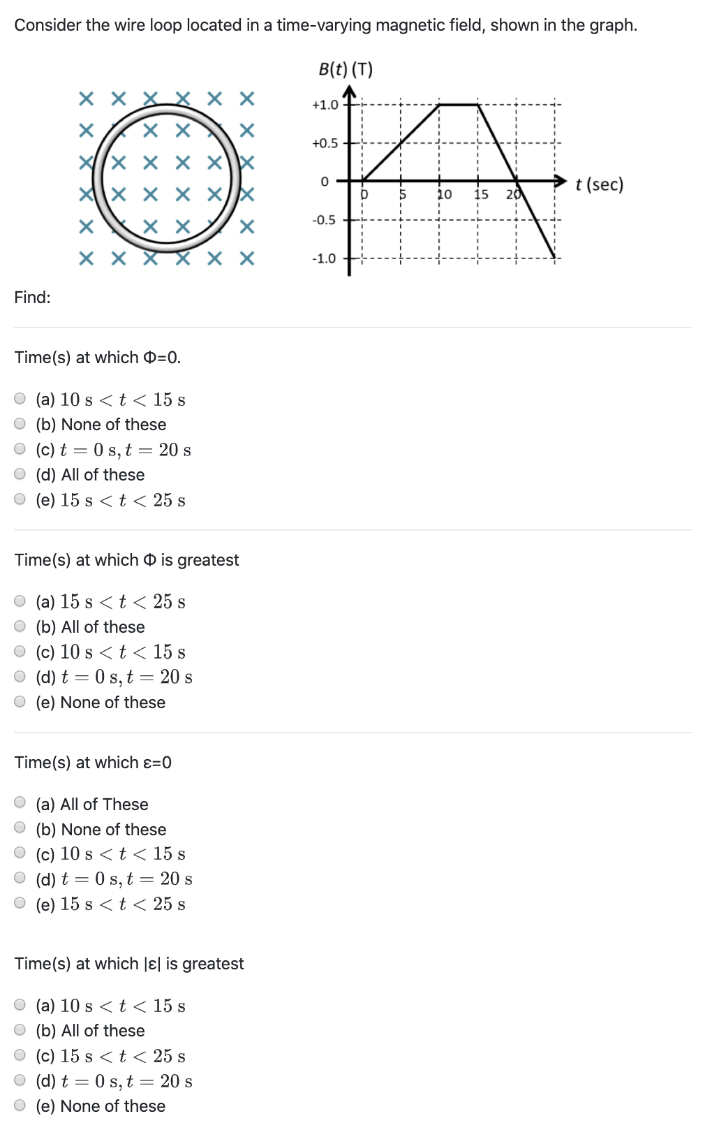 Solved Consider the wire loop located in a time-varying | Chegg.com