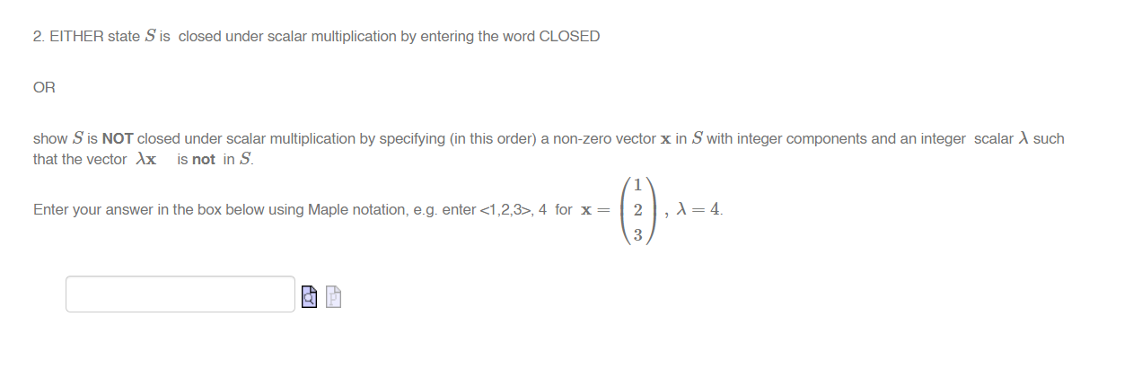 Solved Let R3 have the usual componentwise vector space | Chegg.com