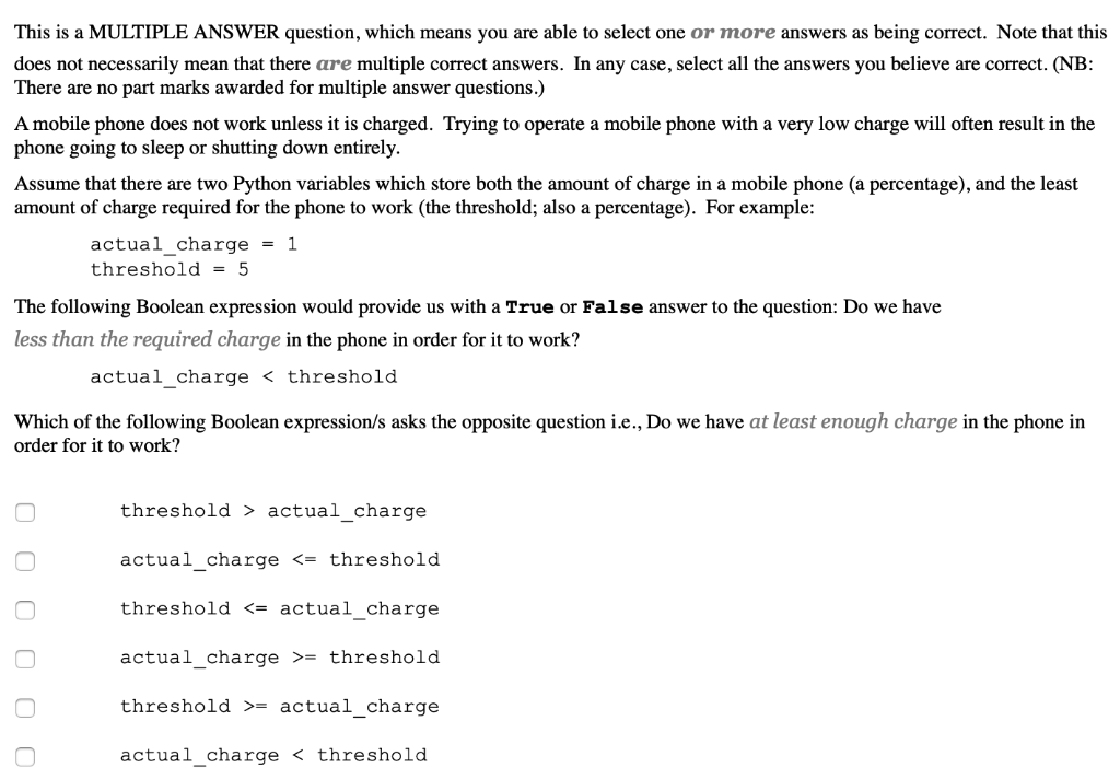 Solved This is a MULTIPLE ANSWER question, which means you | Chegg.com