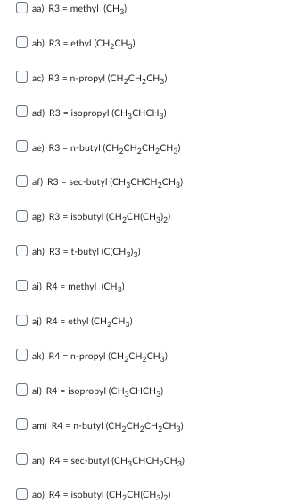 Solved The answer must include Product structure and R1, R2, | Chegg.com