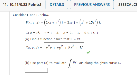 Solved Consider F and C below. | Chegg.com