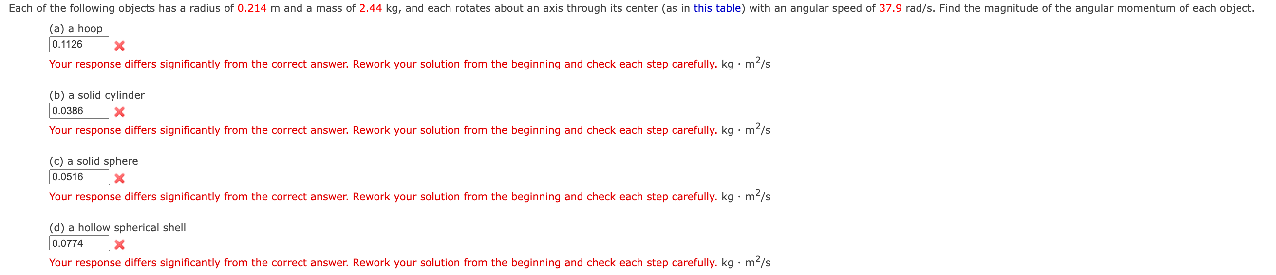 Solved (a) ﻿a hoopKYour response differs significantly from | Chegg.com