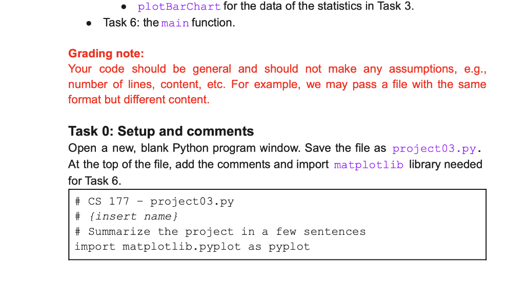 Project 3 Data Processing and Visualization Using | Chegg.com