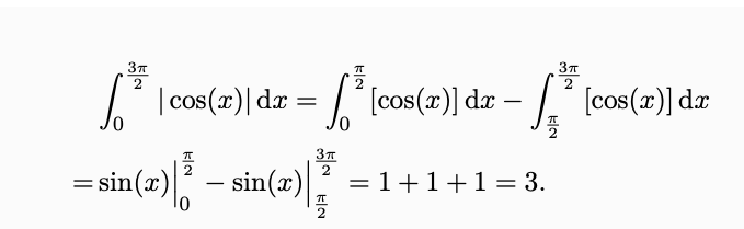 Solved Why do they split this integral, and how do you know | Chegg.com