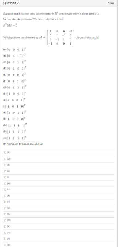 Solved Suppose the X is a nonzero column vector in R4 where | Chegg.com