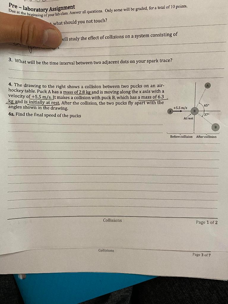 Solved Pre - laboratory Assignment Due at the beginning of | Chegg.com