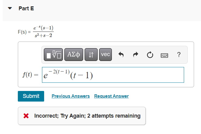 Solved How do you type this down on MasteringEngineering? | Chegg.com