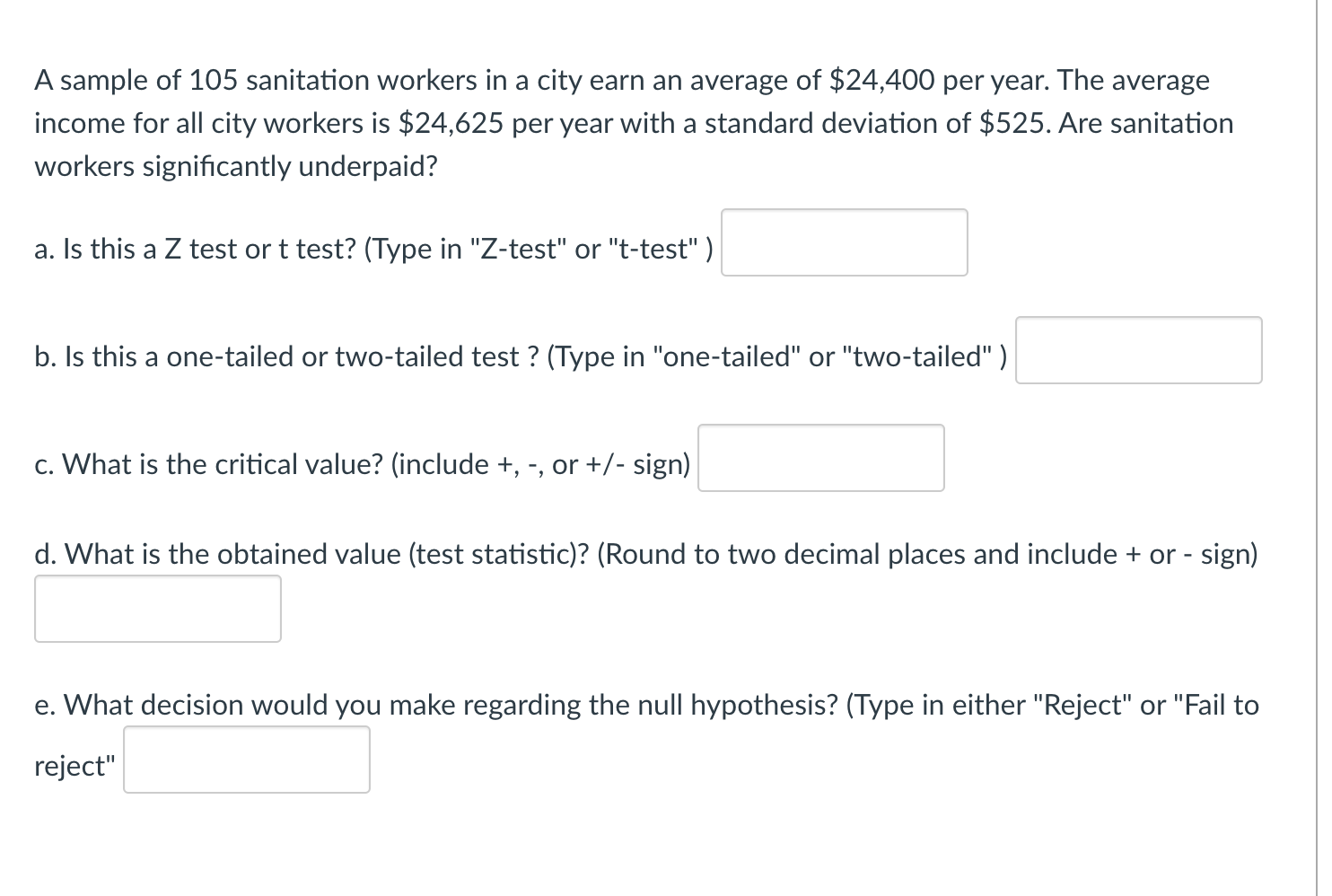 Solved Use the Five-Step Model for Hypothesis Testing to | Chegg.com