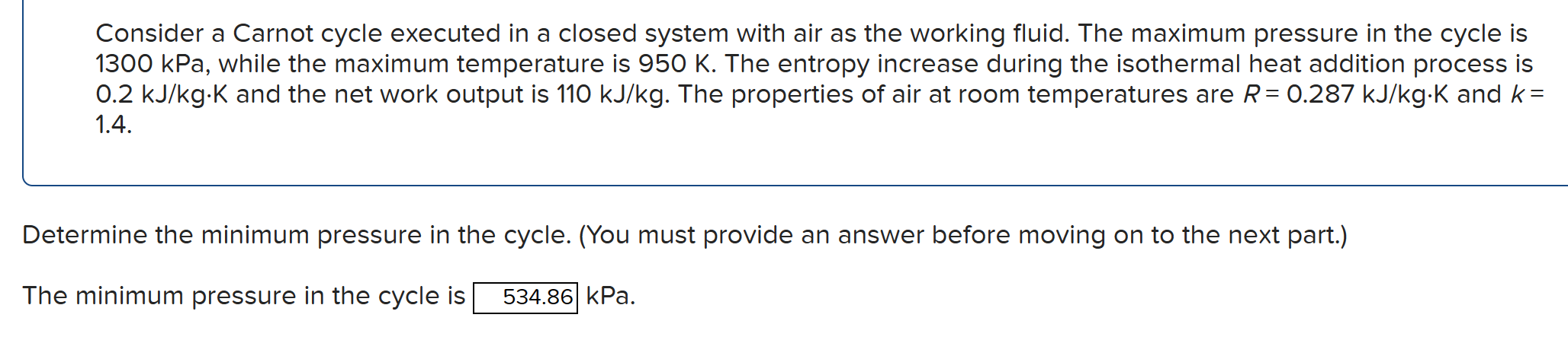 Solved Consider a Carnot cycle executed in a closed system | Chegg.com