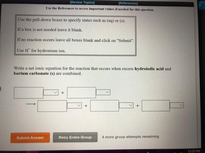 Solved Review Topics] Use the References to access important | Chegg.com