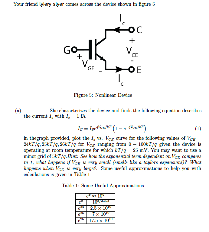 Solved Your friend tylery styer comes across the device | Chegg.com